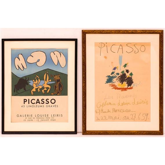 Pablo Picasso | VINTAGE PABLO PICASSO EXHIBITION POSTERS | MutualArt