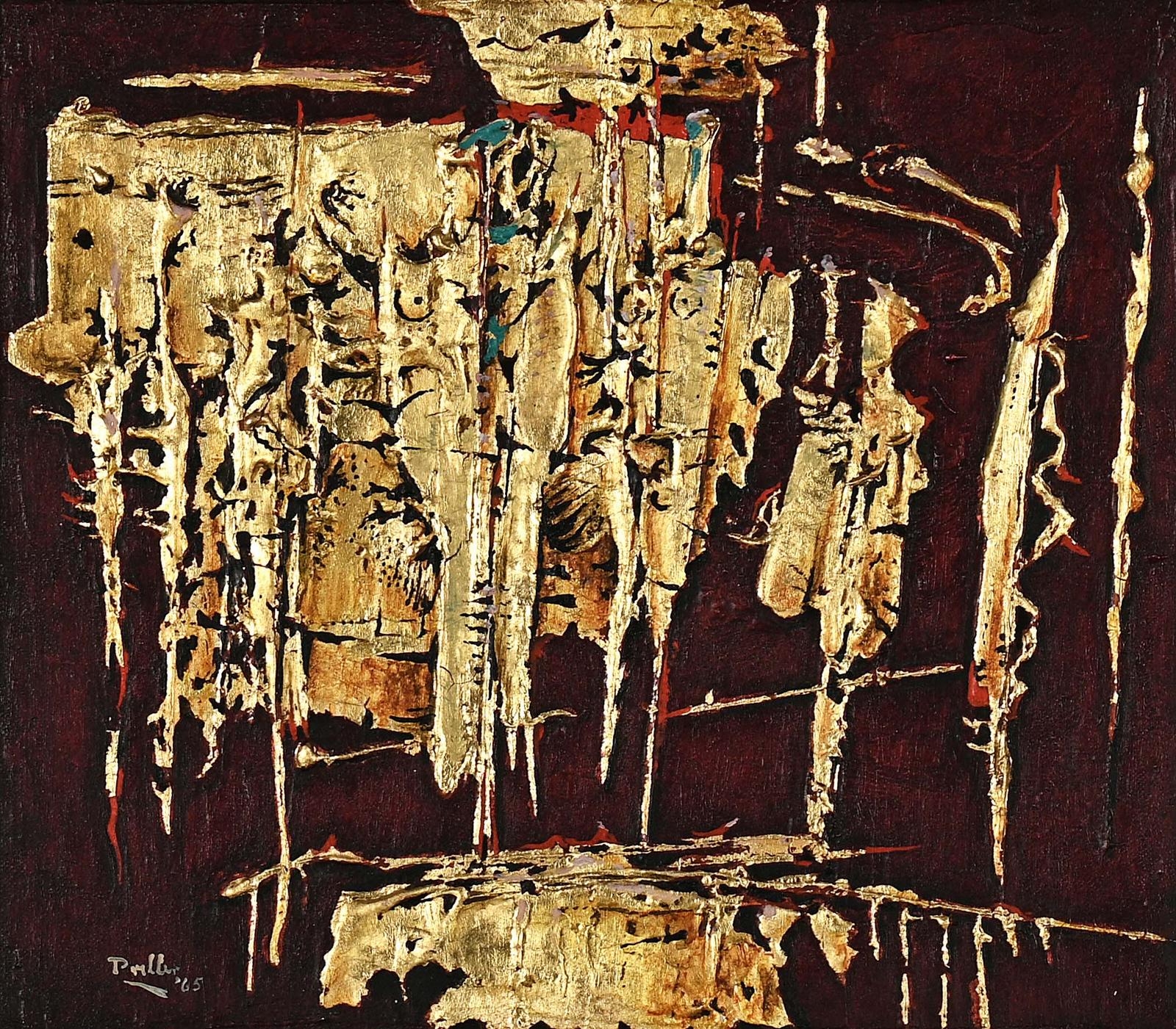 Alexis Preller | Gold Primavera (1967) | MutualArt