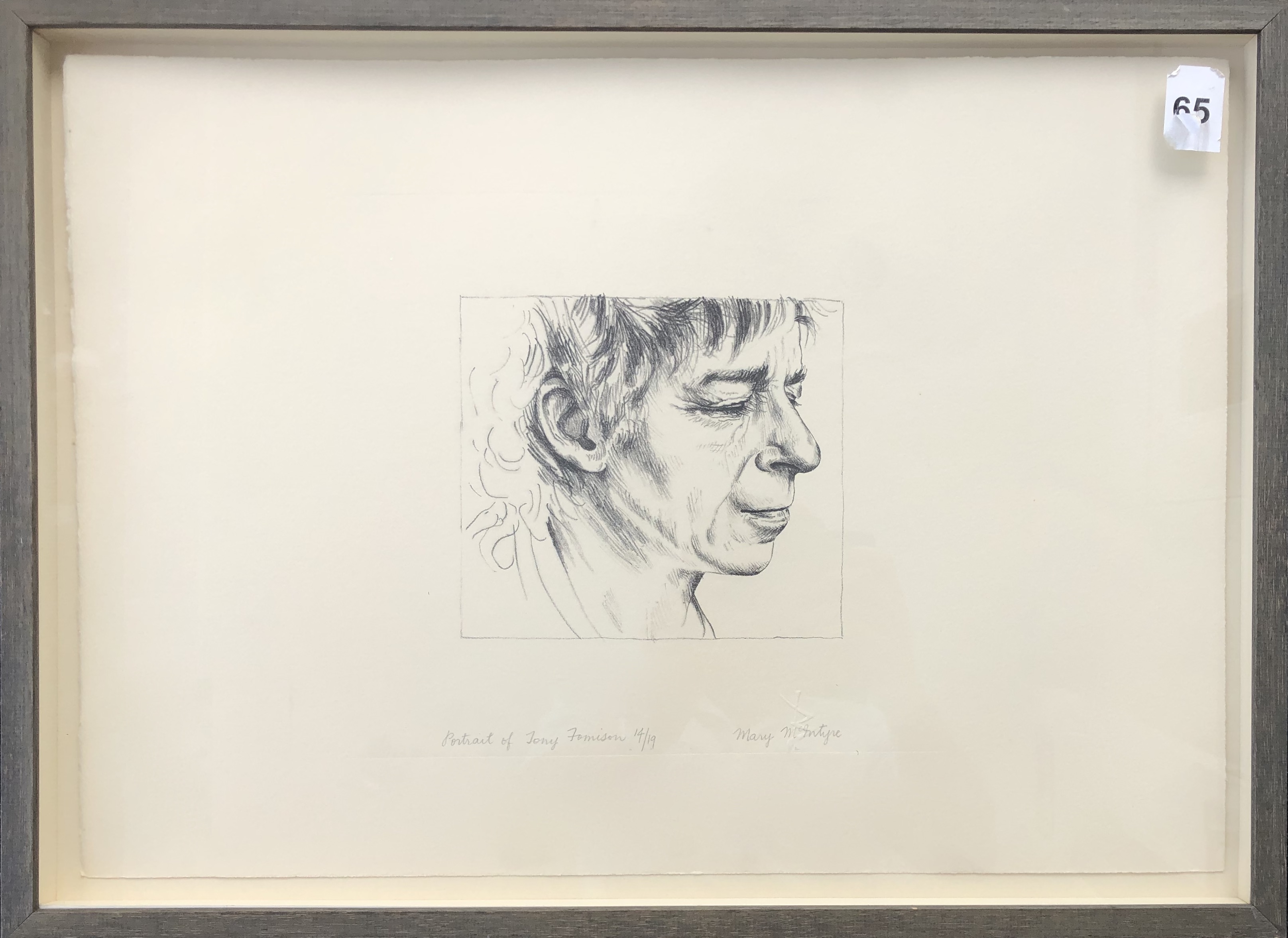Mary McIntyre | PORTRAIT OF TONY FOMISON | MutualArt