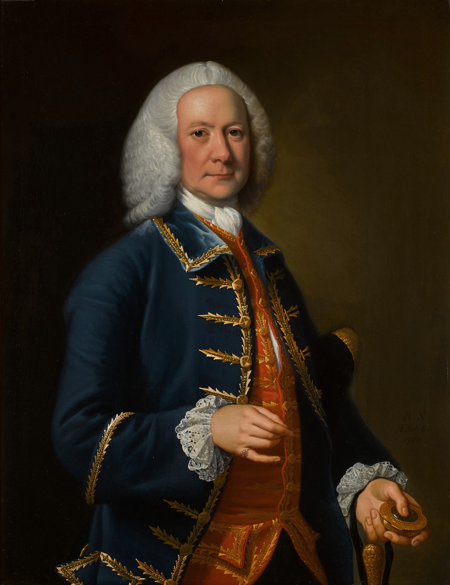 Joseph Wright of Derby | Portrait of Robert Sutton (1699–1776), of ...