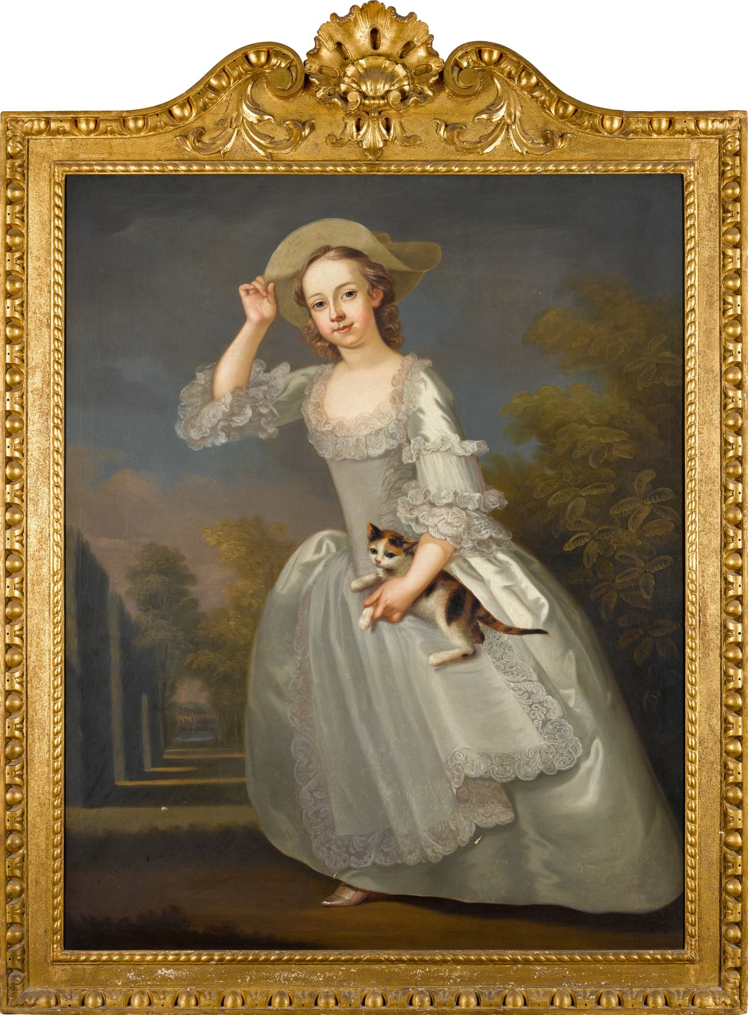George Knapton | Portrait of Jane Bertie, daughter of the 2nd Duke of ...