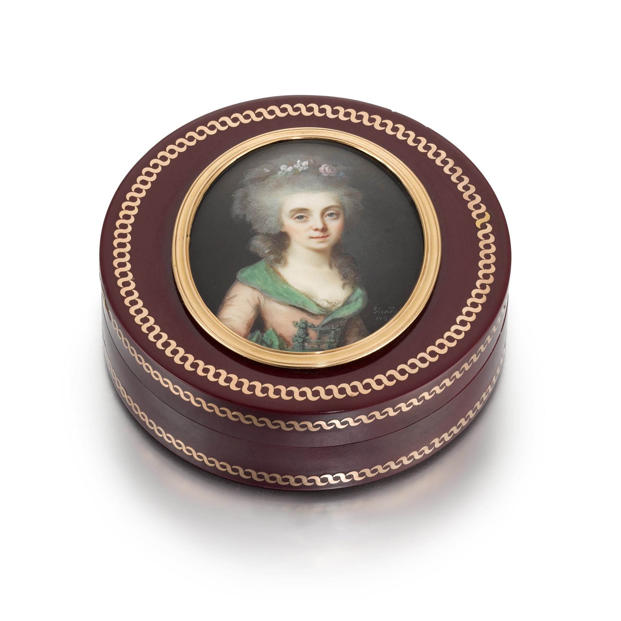 Louis Marie Sicard | Portrait of a lady (1782) | MutualArt