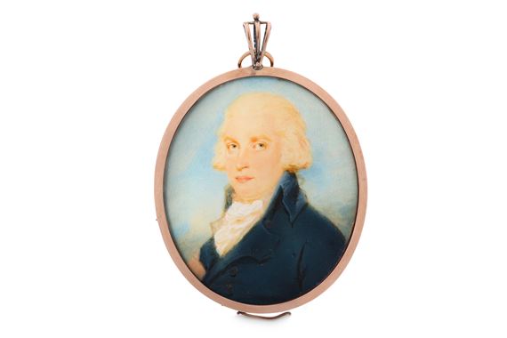 Edward Miles | Portrait miniature of a gentleman, circa 1790/94 ...