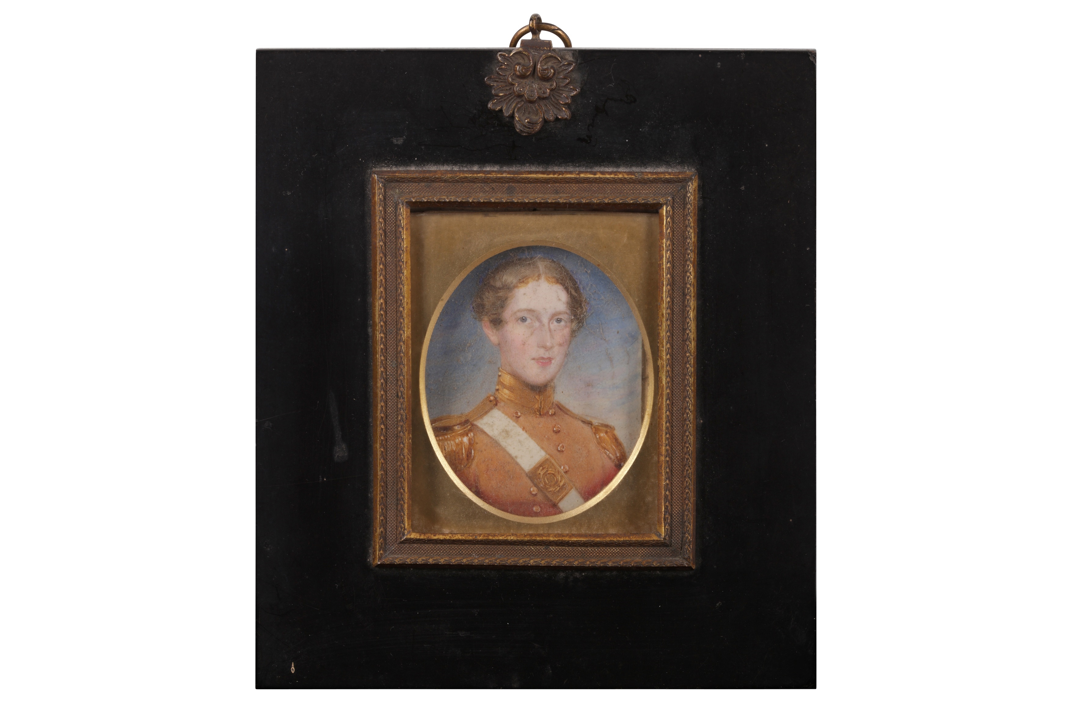 English School, 19th Century | Portrait miniature of Captain George ...