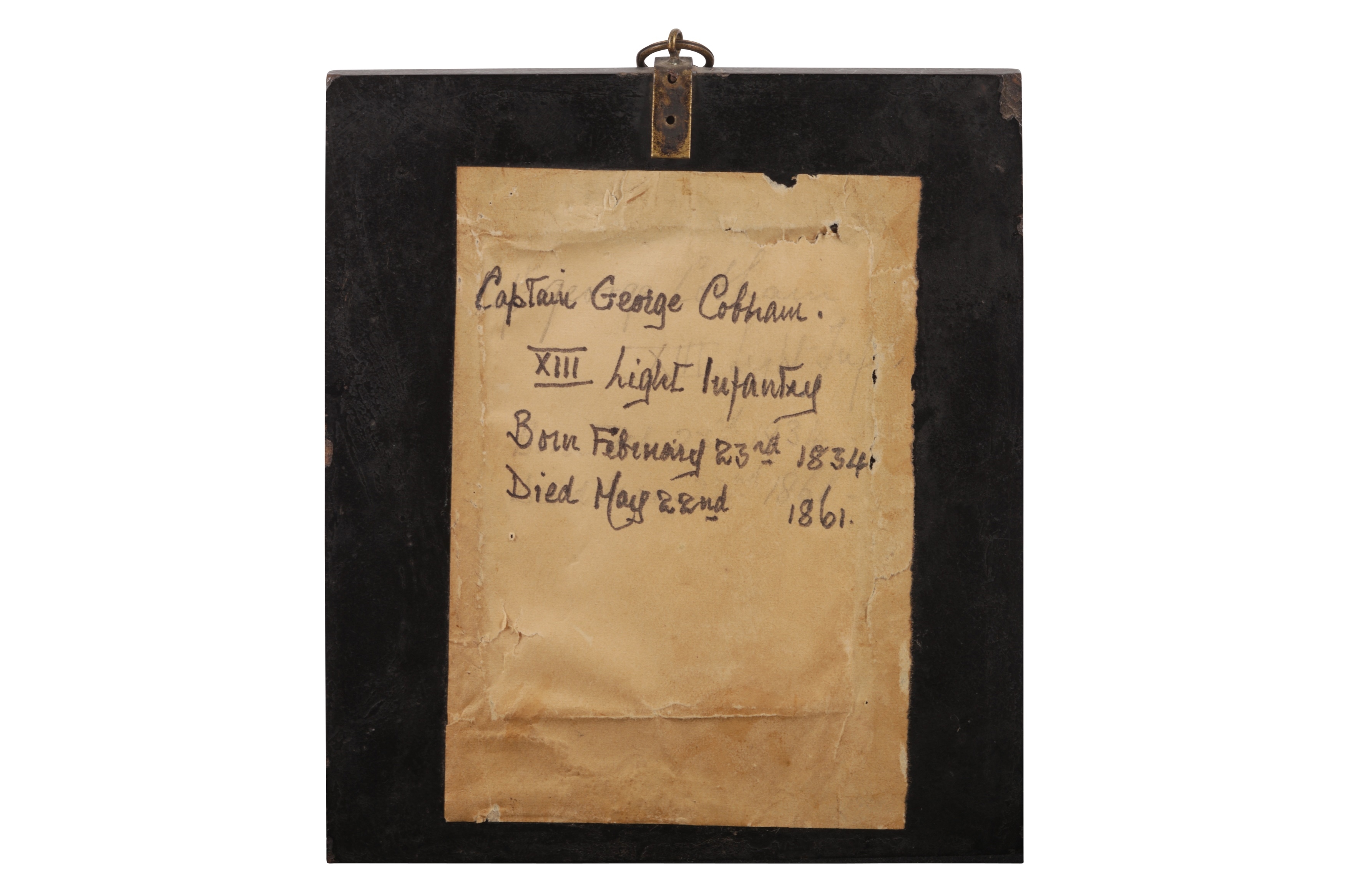 English School, 19th Century | Portrait miniature of Captain George ...
