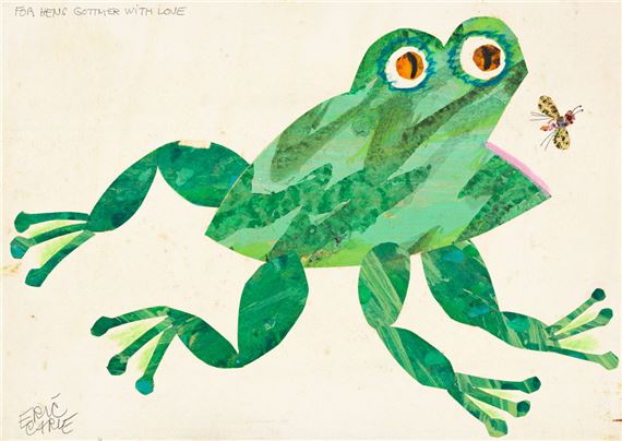 Eric Carle | Frog. | MutualArt