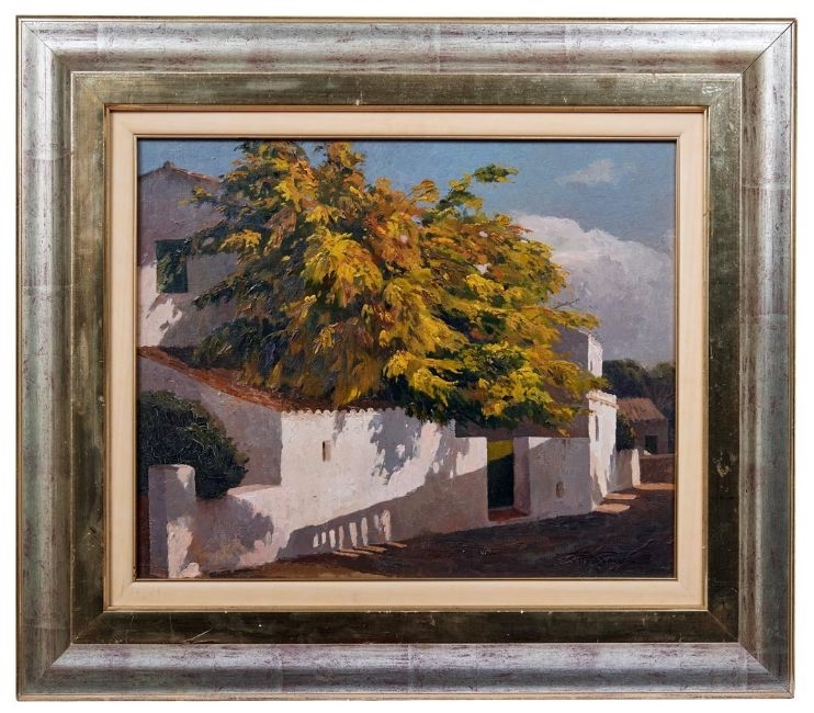 Francesc Poch Romeu | Mimosenbaum in einer Villa auf Menorca | MutualArt