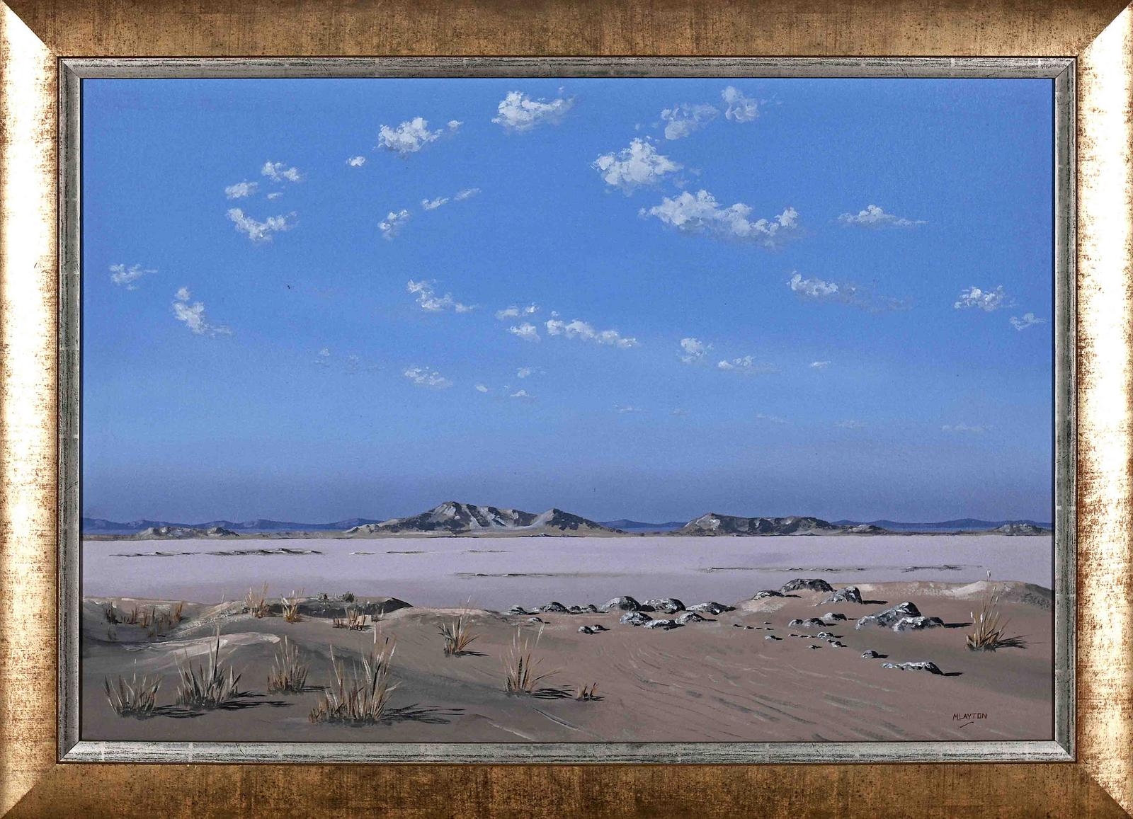 Martin Layton | Extensive Desert Landscape | MutualArt