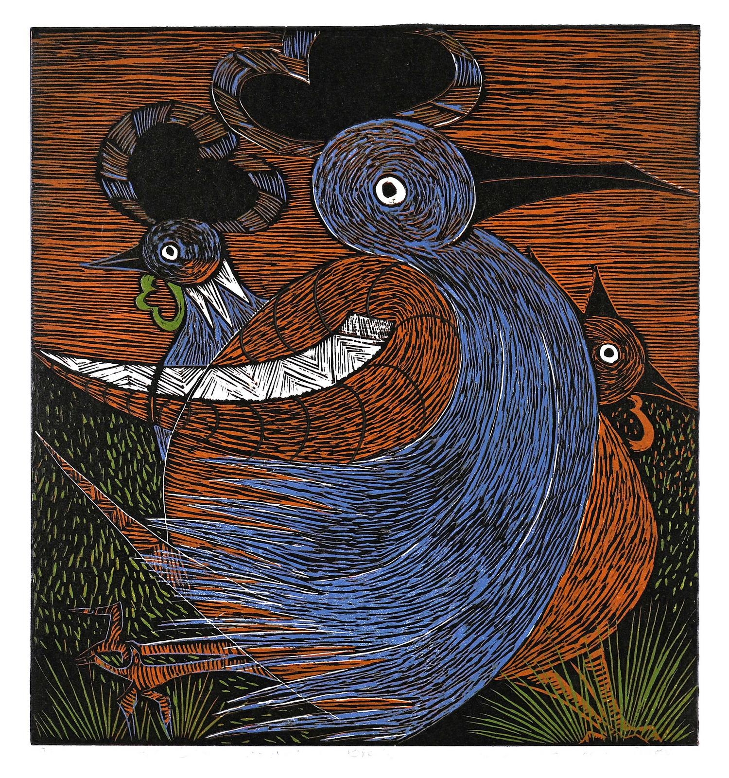 Isaac Sithole | The Beauty of A Pican Bird (2005) | MutualArt