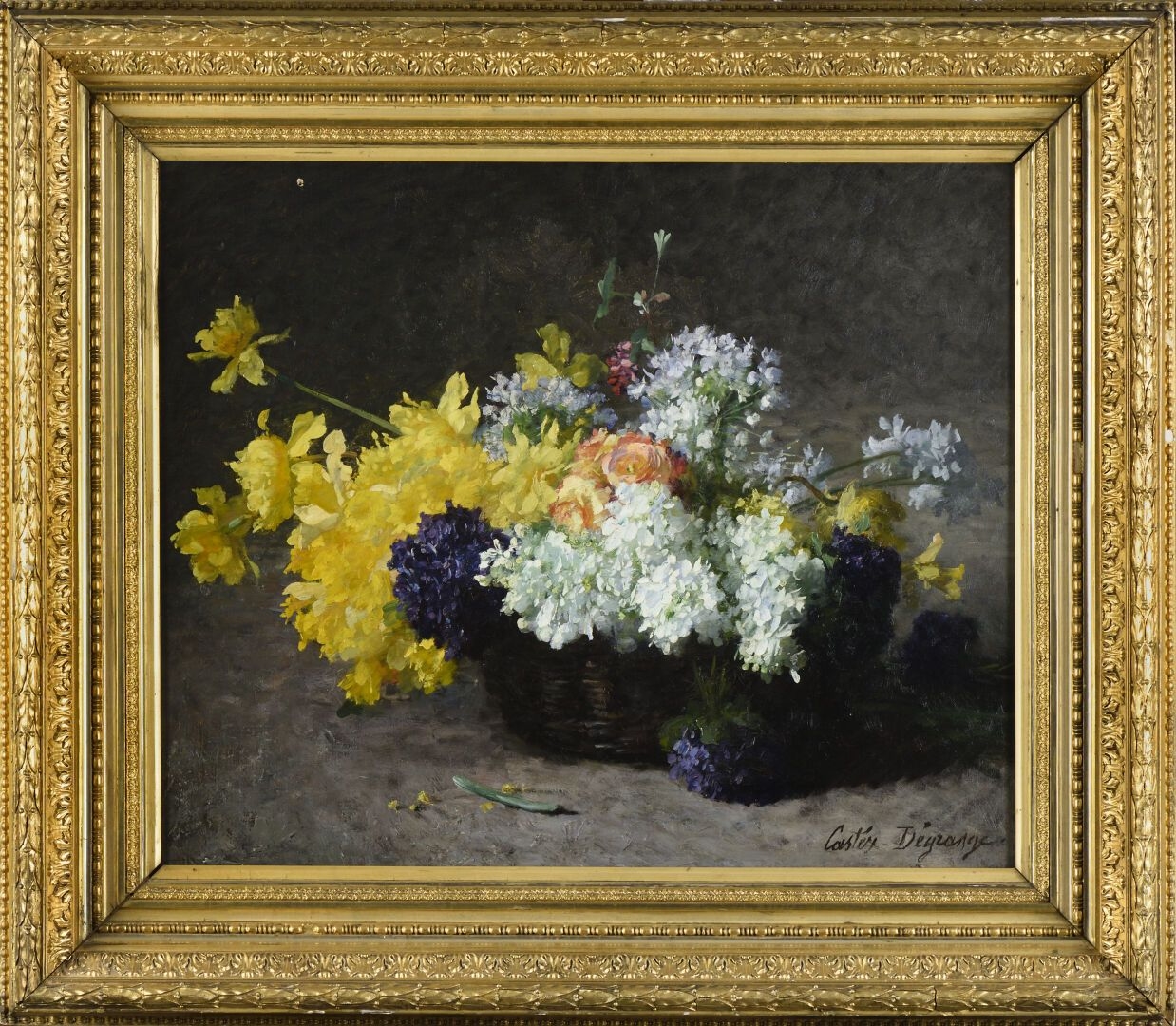 Adolphe-Louis Castex Degrange | Panier de fleurs | MutualArt