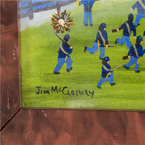 Jim McCloskey | Battle of Burnside Bridge | MutualArt