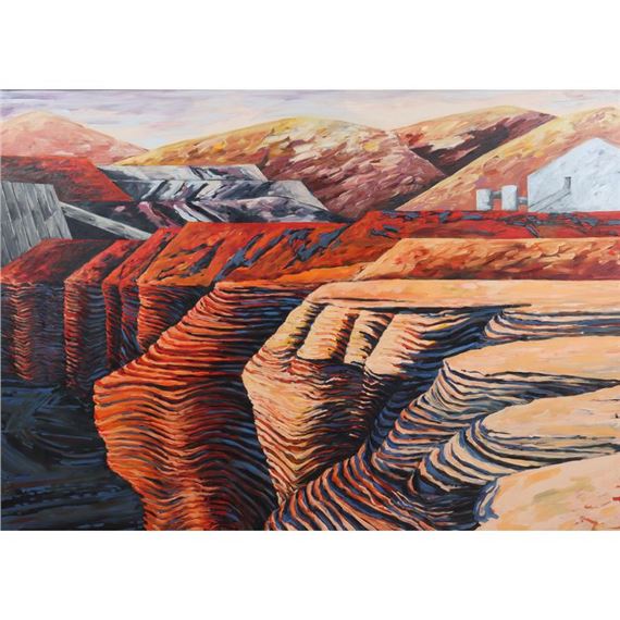 Mandy Martin | Strata (1985) | MutualArt