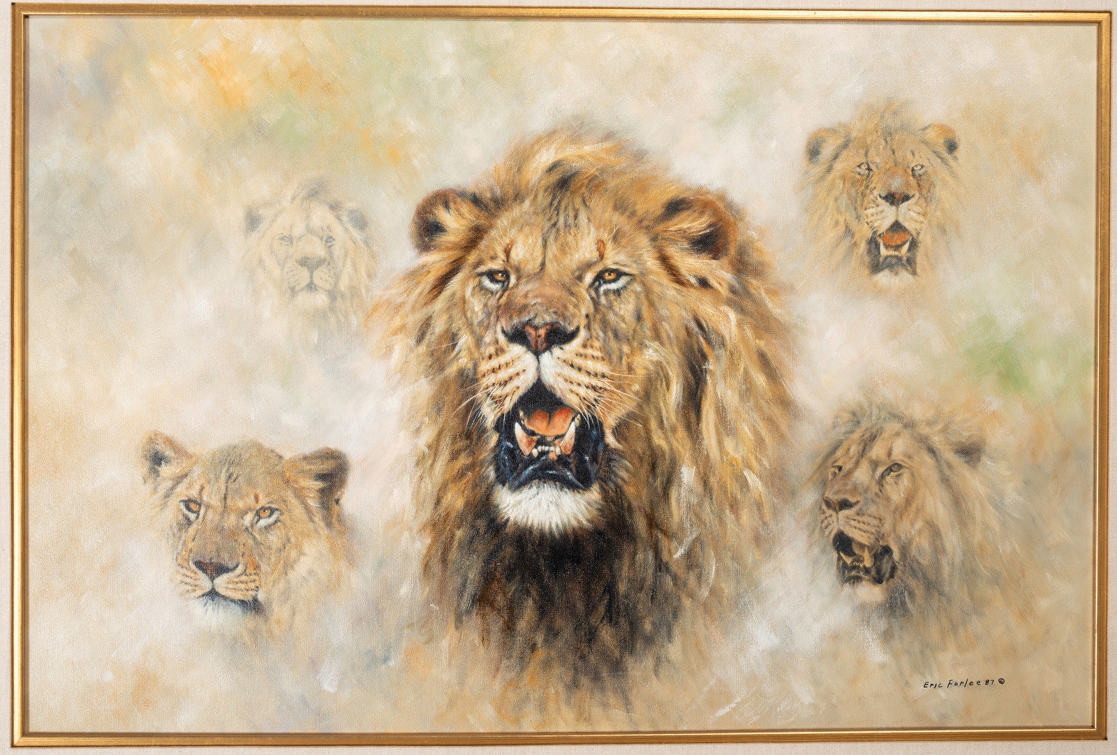 Eric Forlee | Lion Study (1990) | MutualArt