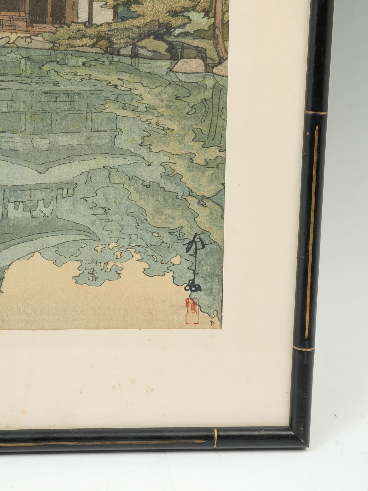 Hiroshi Yoshida | Kinka Kuji Temple | MutualArt