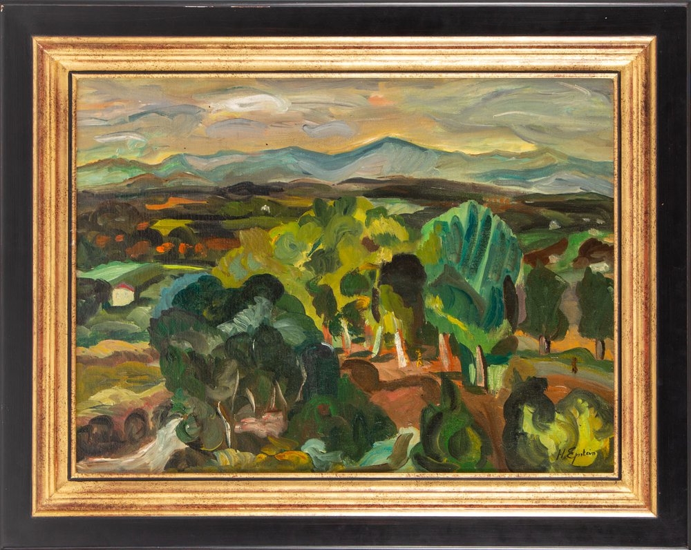 Henri Epstein | Provencal landscape (Circa 1920) | MutualArt
