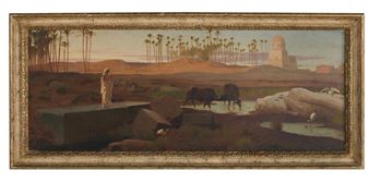 Frederick Goodall | THE FLIGHT INTO EGYPT | MutualArt