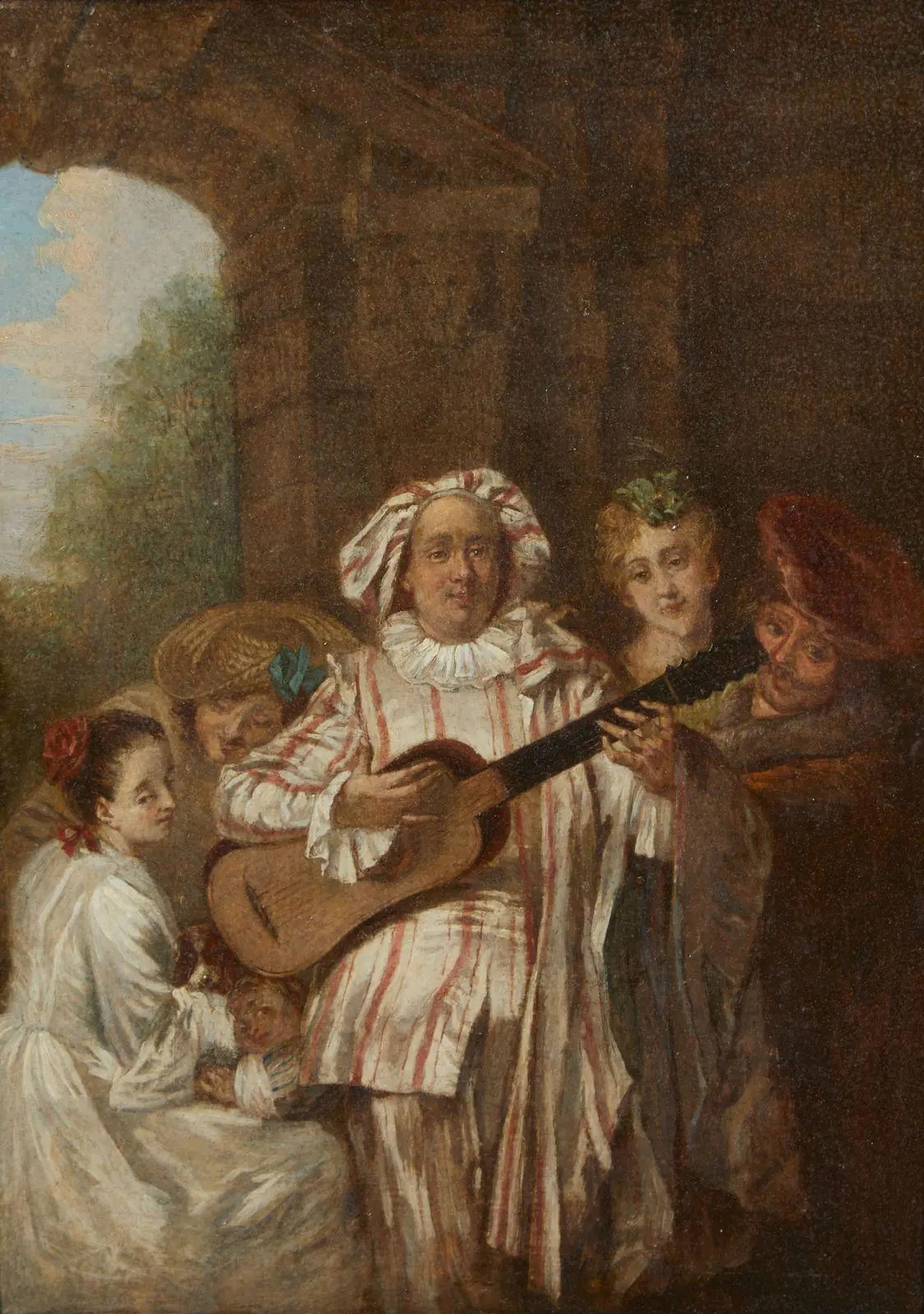 Jean-Antoine Watteau | Le concert | MutualArt