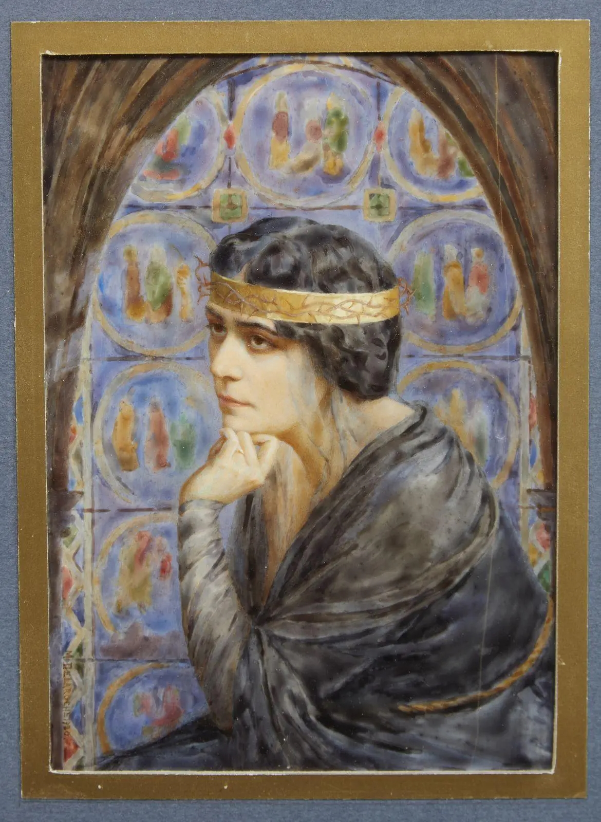 Marguerite Delaroche | Portrait de Marie Delaroche (1920) | MutualArt
