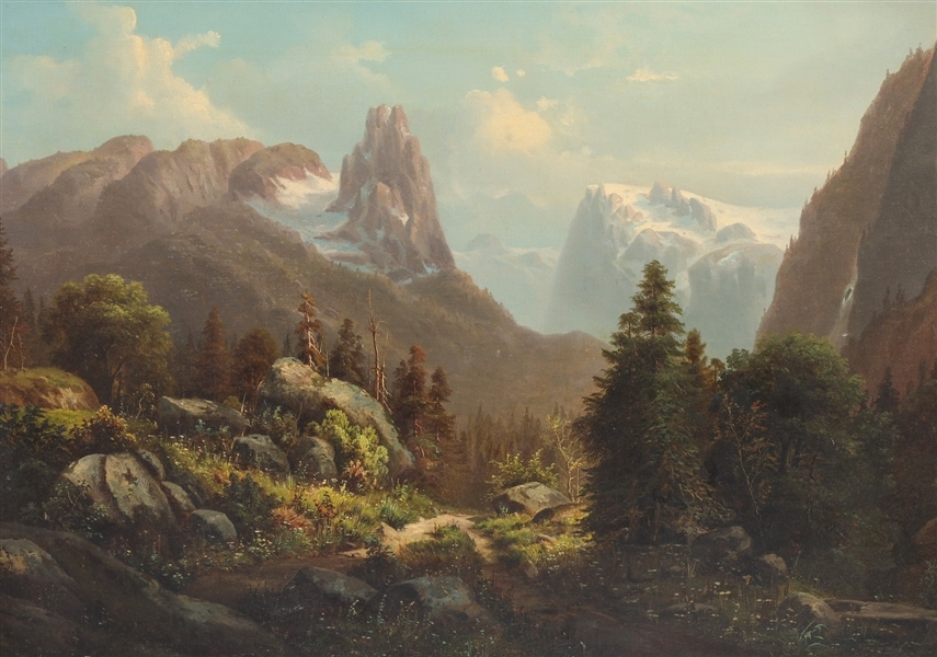 Asher Brown Durand | Landscape of Hudson River Valley school | MutualArt