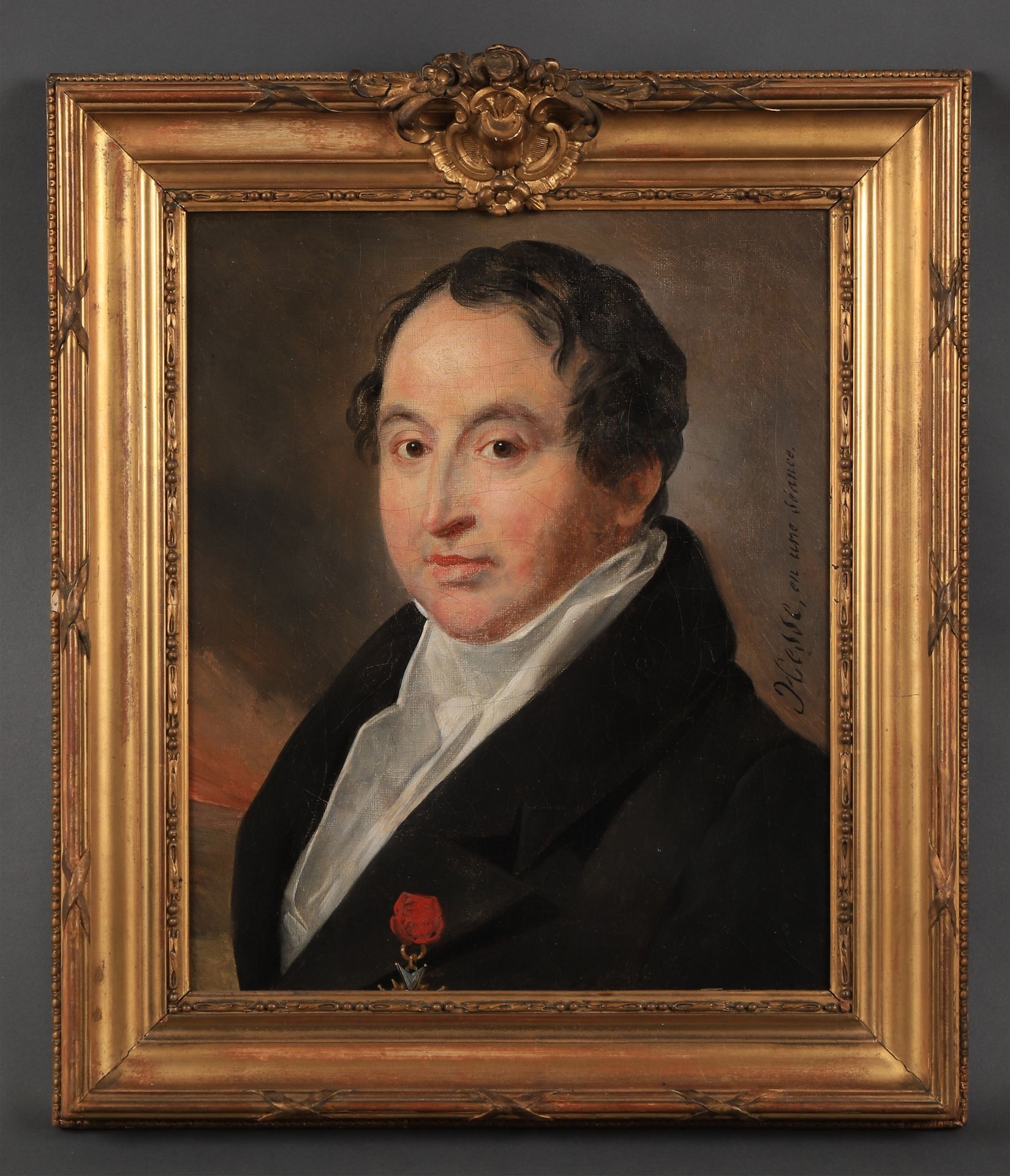 Henri-Joseph Hesse | Portrait of Antoine Jacques Authaire COURTIN D ...