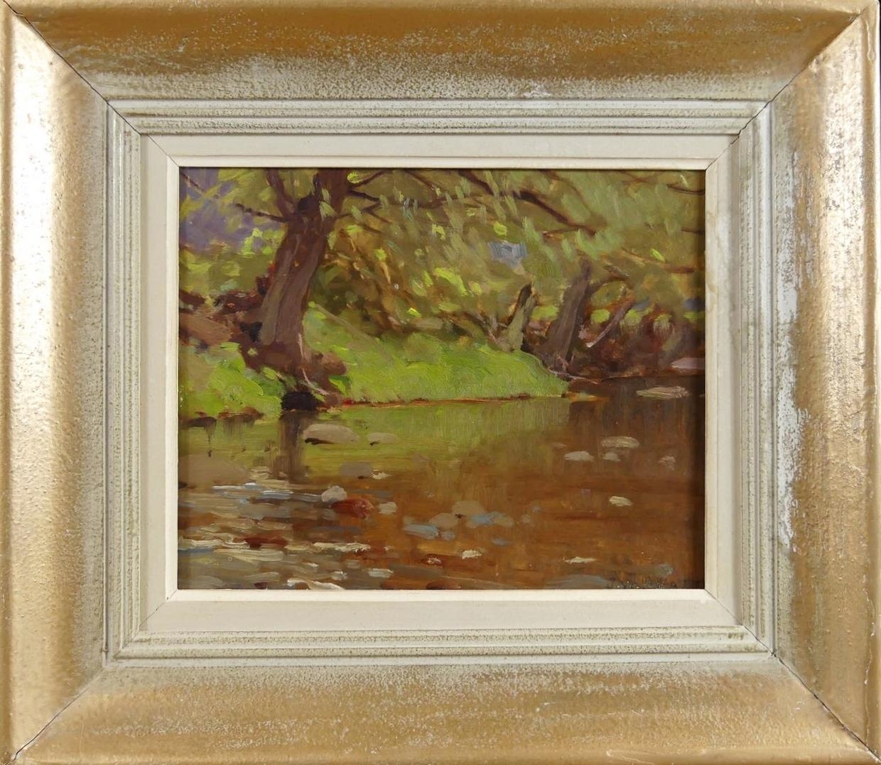 John William Beatty | Untitled: River Scene | MutualArt