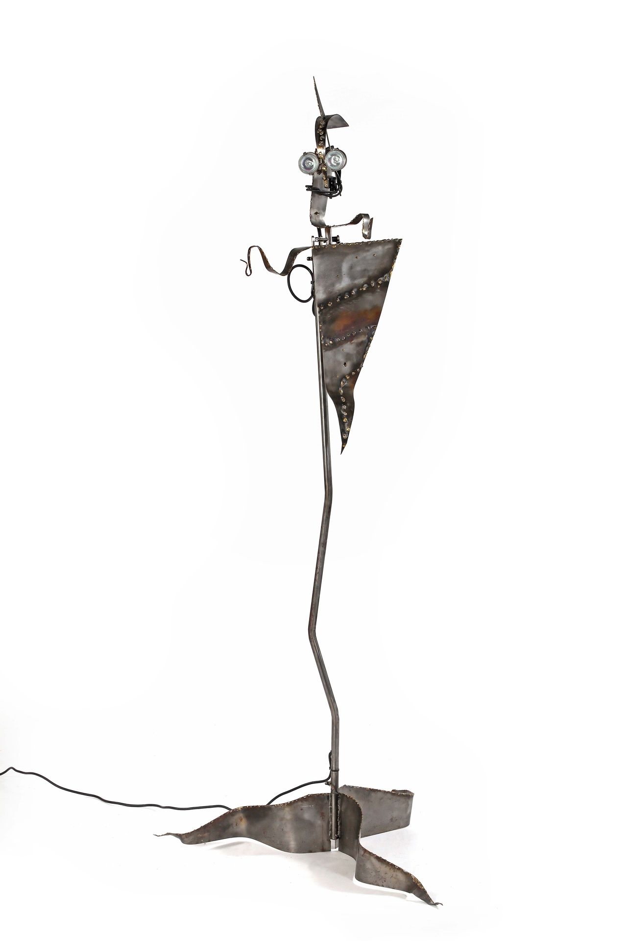 Peter Keene | Luminous robot called lighthouse (1990) | MutualArt