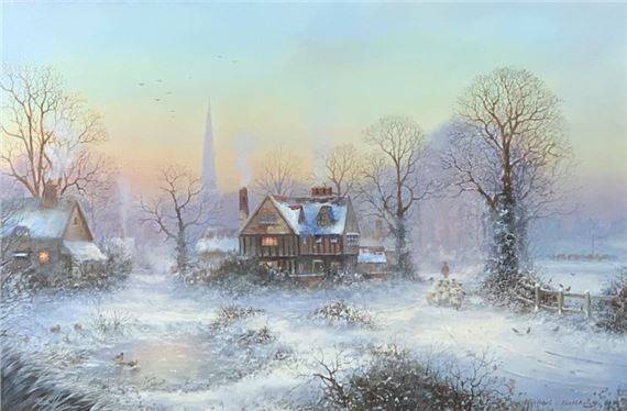 Michael Matthews | Winter scene | MutualArt