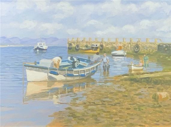 Steven Jones | Coastal scene | MutualArt