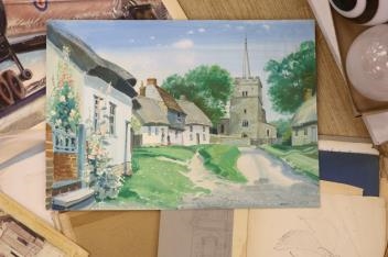 Henry J. Neave | a folio of assorted artworks mostly designs for ...