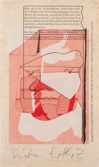 Dieter Roth | ORIGINALGRAPHIK (1974 - 1975) | MutualArt