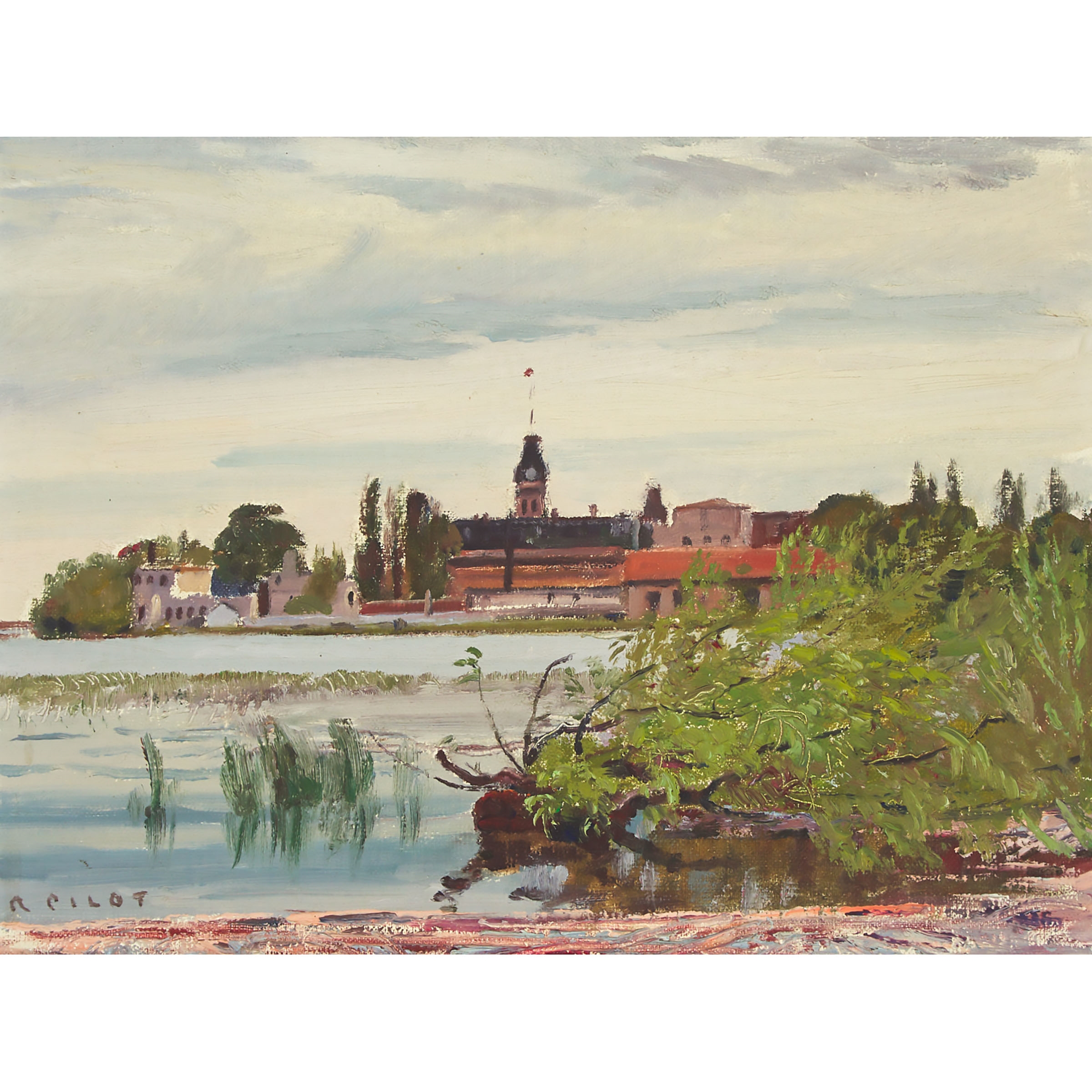 Robert Pilot | VIEW OF RMC KINGSTON | MutualArt