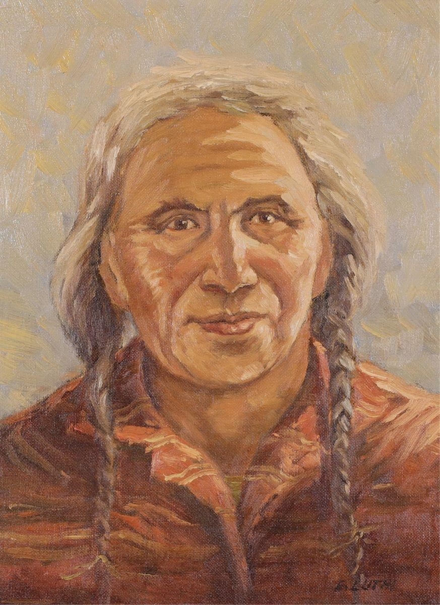 Ernest Luthi | FRANK BUFFALO, DAY STAR INDIAN RESERVE, PUNNICHY SASK ...
