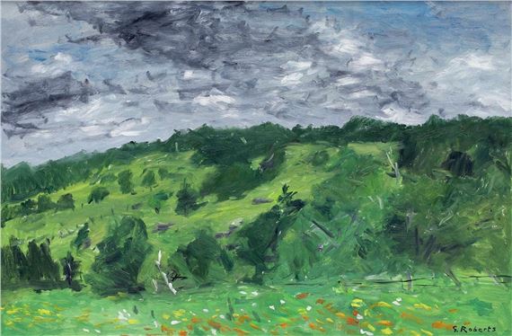 William Goodridge Roberts | BROODING LANDSCAPE (Circa 1957) | MutualArt