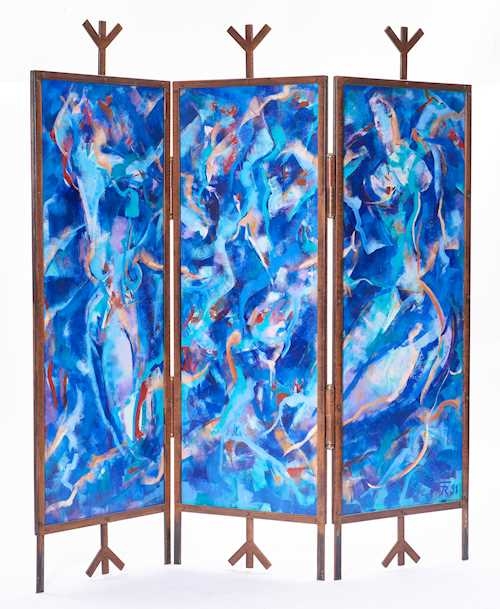 Franz Ruzicka | & FOLDING SCREEN | MutualArt