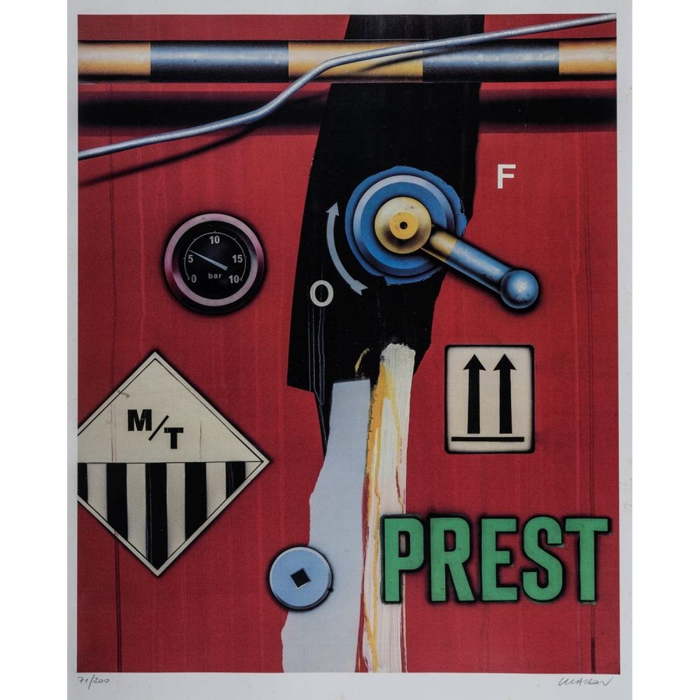 Peter Klasen | PREST | MutualArt