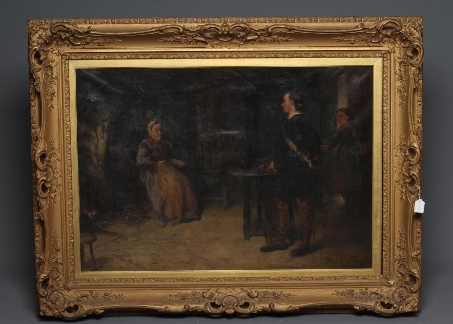 Ebenezer H Murray | The Inquisitor (1880) | MutualArt