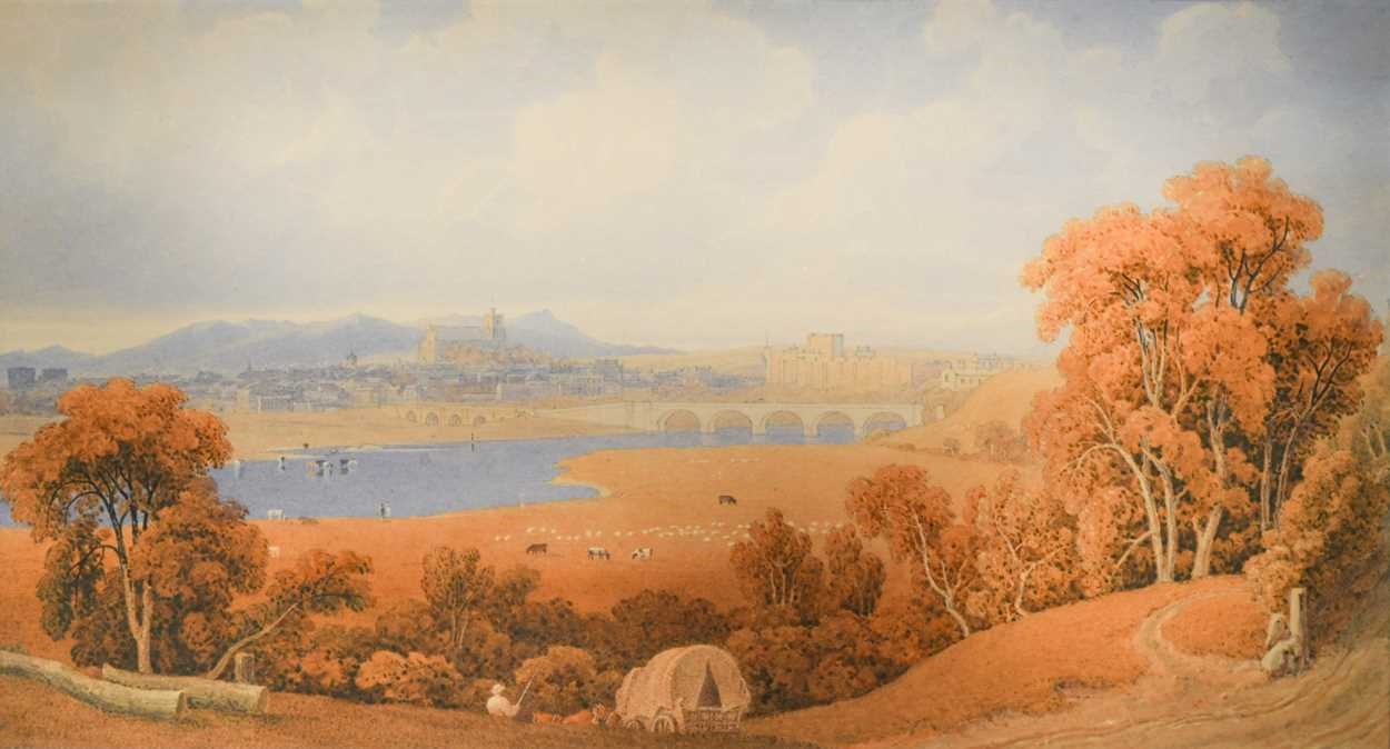 George Fennel Robson | A view of Carlisle | MutualArt