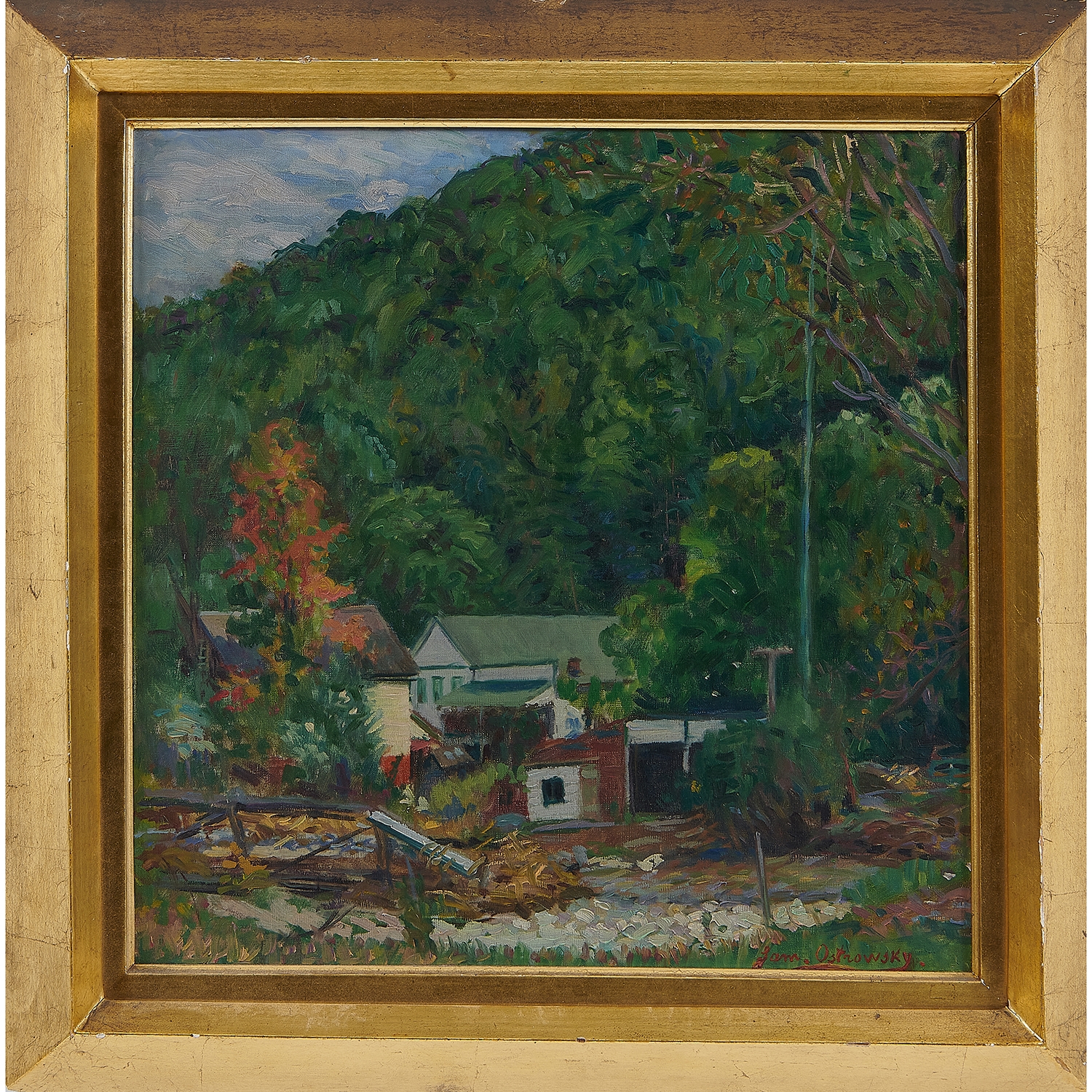 Sam Ostrowsky | A House in the Woods | MutualArt