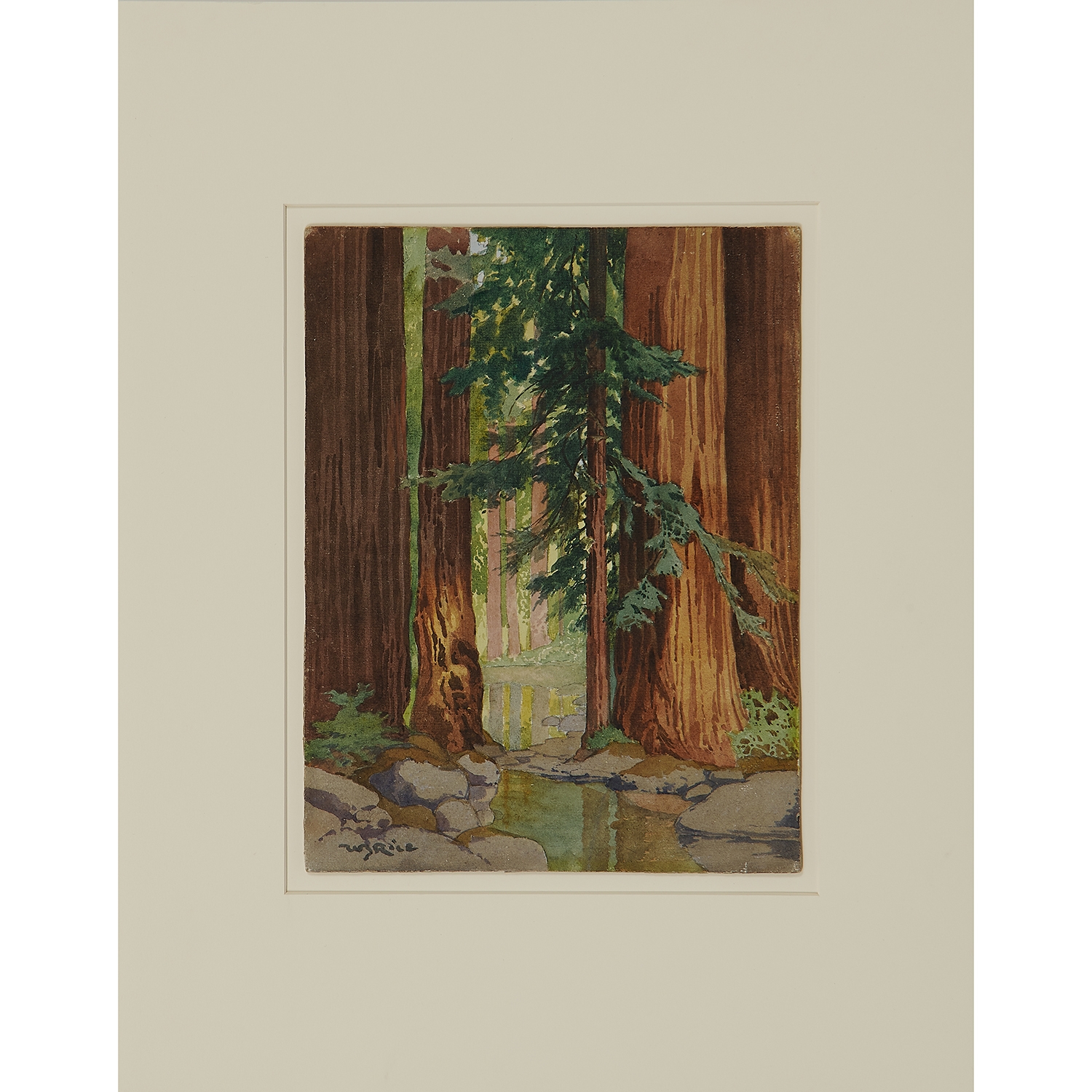 William S. Rice | In the Heart of the Redwoods | MutualArt