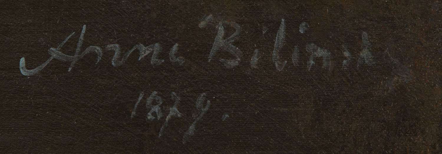 Anna Bilinska | Portret mężczyzny w kostiumie holenderskim (1879 ...