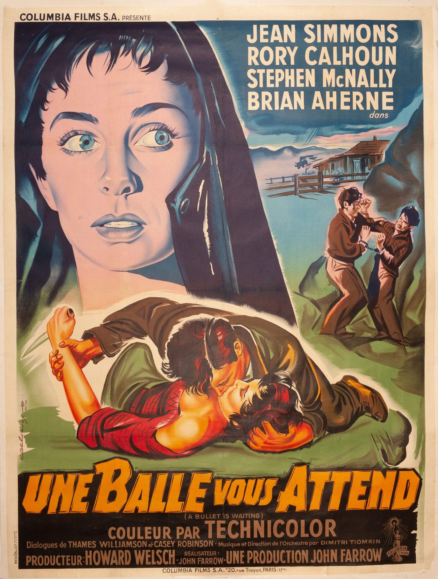 Constantin Belinsky | UNE BALLE VOUS ATTEND / A BULLET IS WAITING (1954 ...