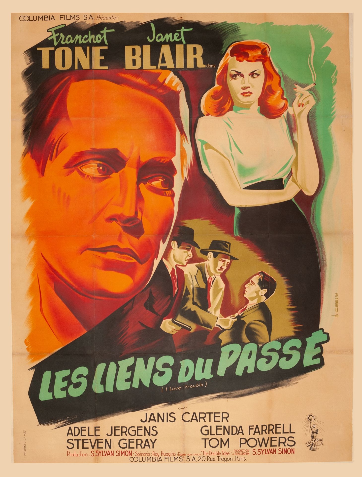 Constantin Belinsky | LES LIENS DU PASSÉ / I LOVE TROUBLE (1947 ...
