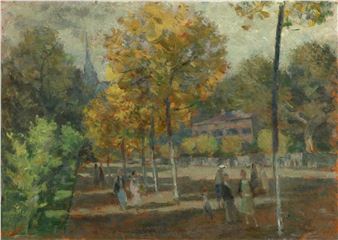 Alexander Vasilievich Shevchenko | On the Yauza River (1903) | MutualArt