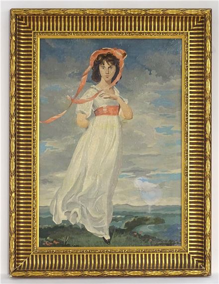 Sir Thomas Lawrence | Pinkie - A portrait of Sarah Goodin Barrett ...