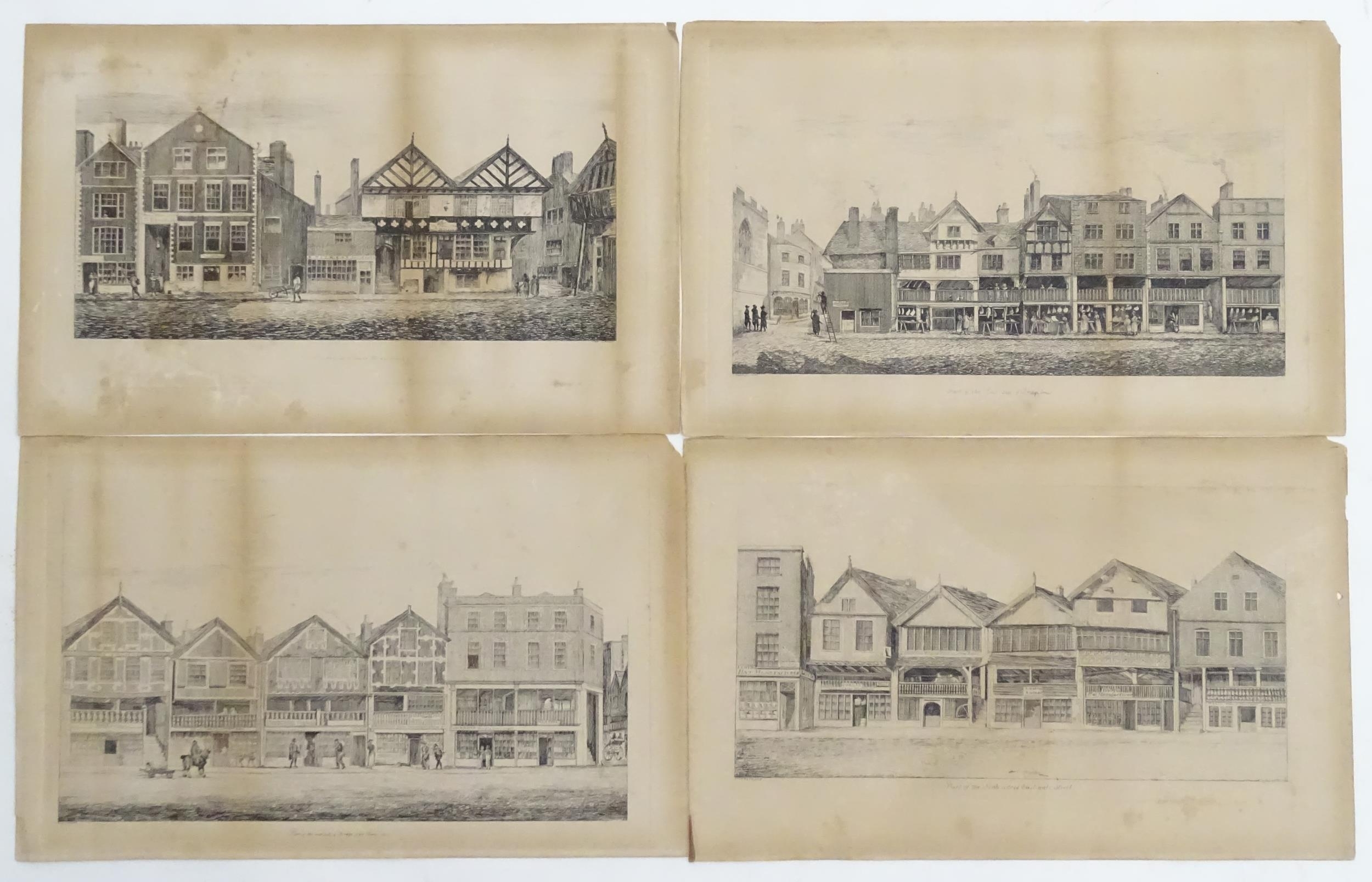 George Batenham | Four Chester street views comprising | MutualArt