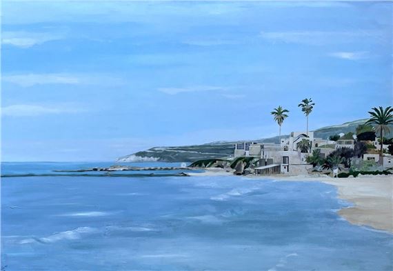 Zena Flax | Akhziv Beach (2021) | MutualArt