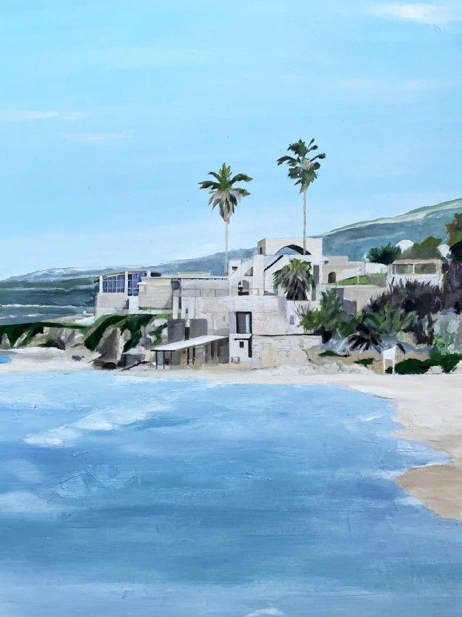 Zena Flax | Akhziv Beach (2021) | MutualArt