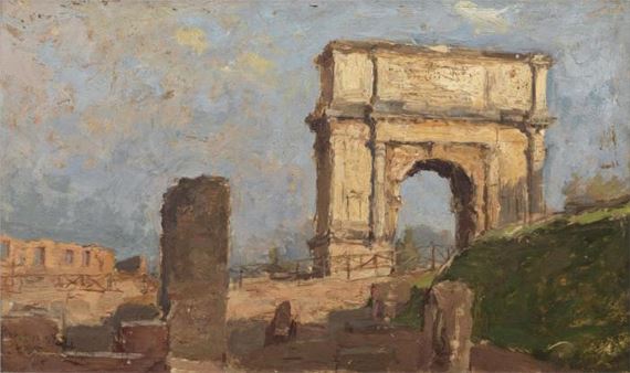 Luigi Conconi | Roman landscape. | MutualArt