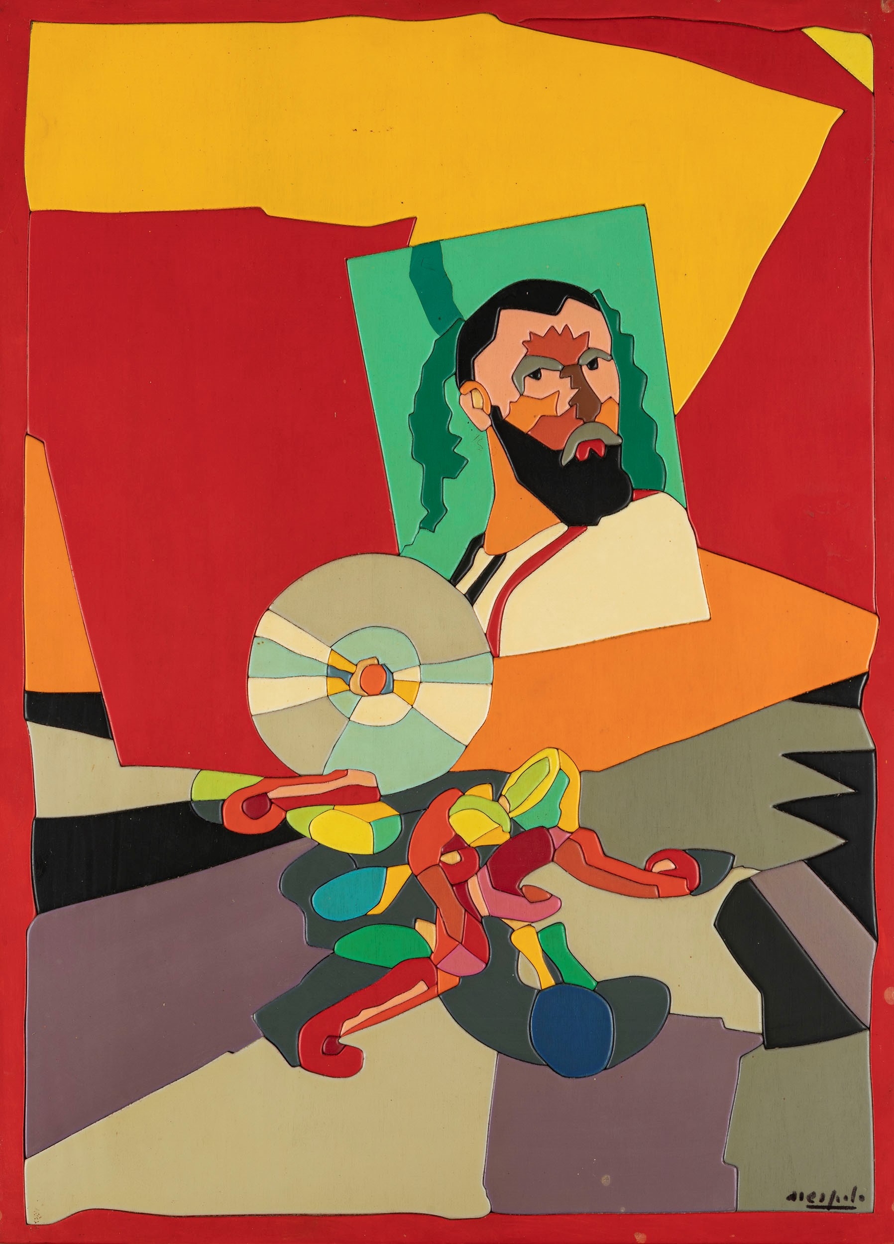 Ugo Nespolo | Still life e il ritratto | MutualArt