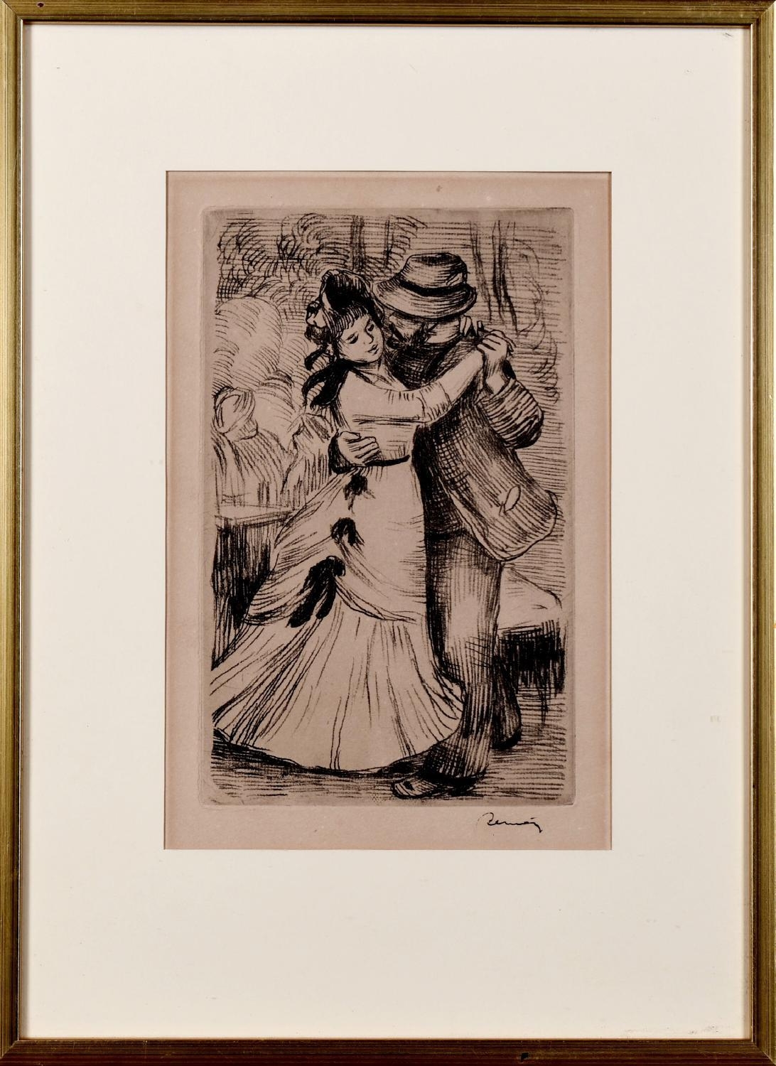 Pierre-Auguste Renoir | La danse à la campagne (1890) | MutualArt